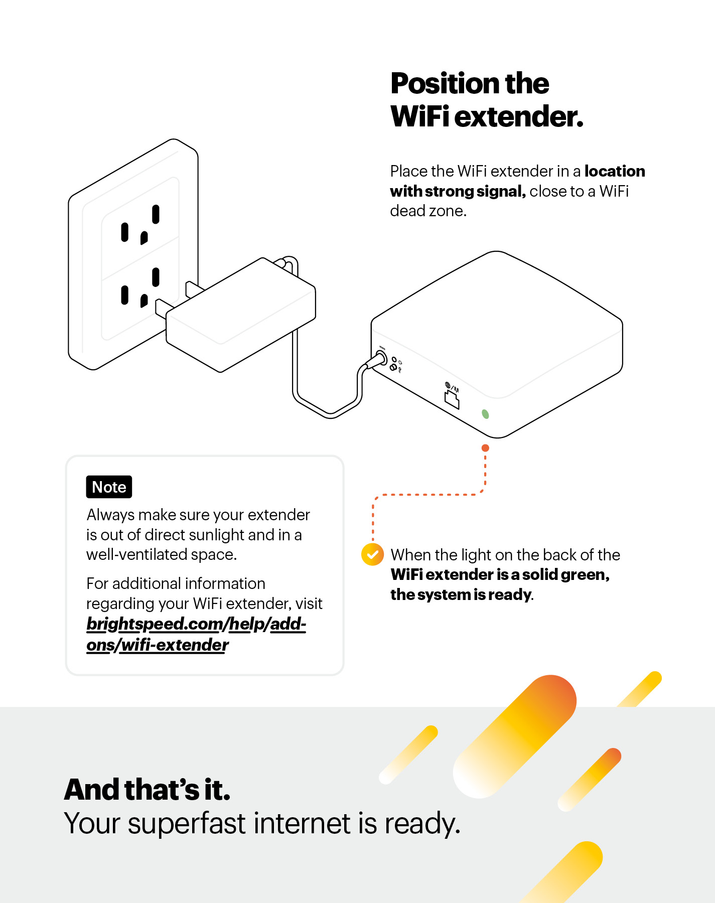 Set up your Brightspeed Fiber Internet router